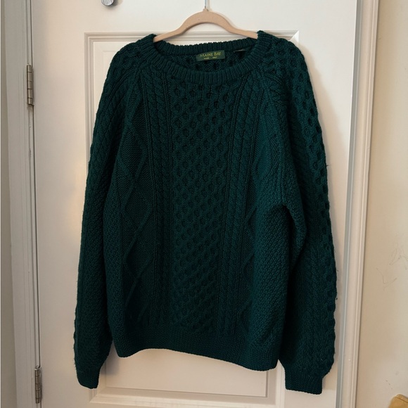 maine bay | Sweaters | Maine Bay Wool Sweater Mens Large | Poshmark
